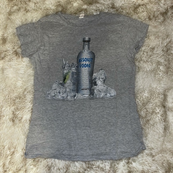 Tops | Absolut Vodka Tshirt | Poshmark